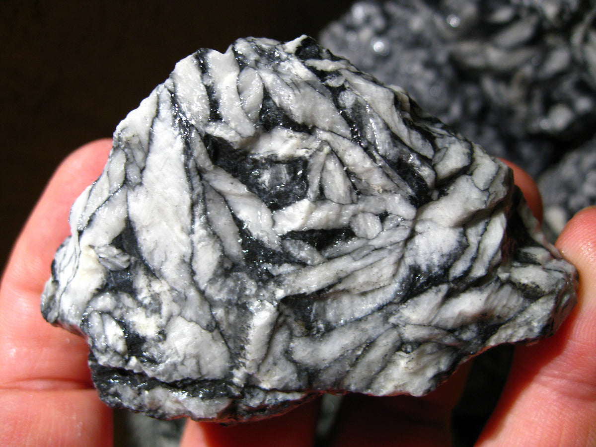 ca 1kg Pinolith/Magnesit (Eisblumenmagnesit) Rohsteine aus Österreich ...